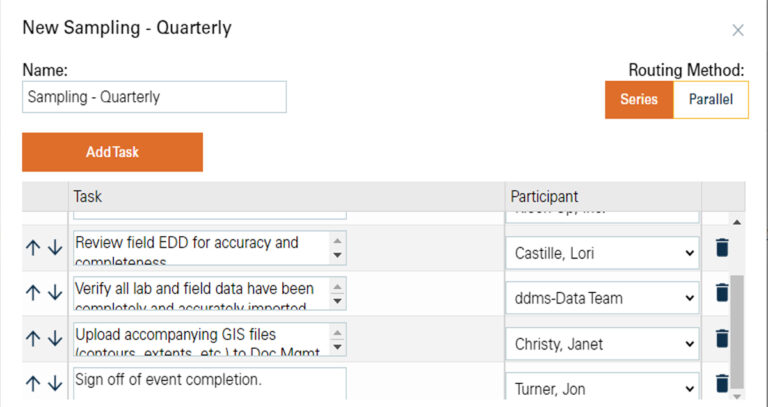 Project Portal Modules - Manage Environmental Projects - ddms